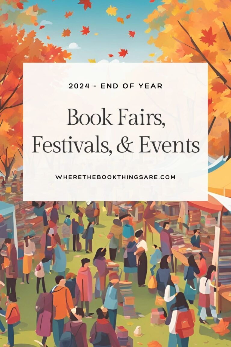 2024 Bookish Events By State - Where The Book Things Are